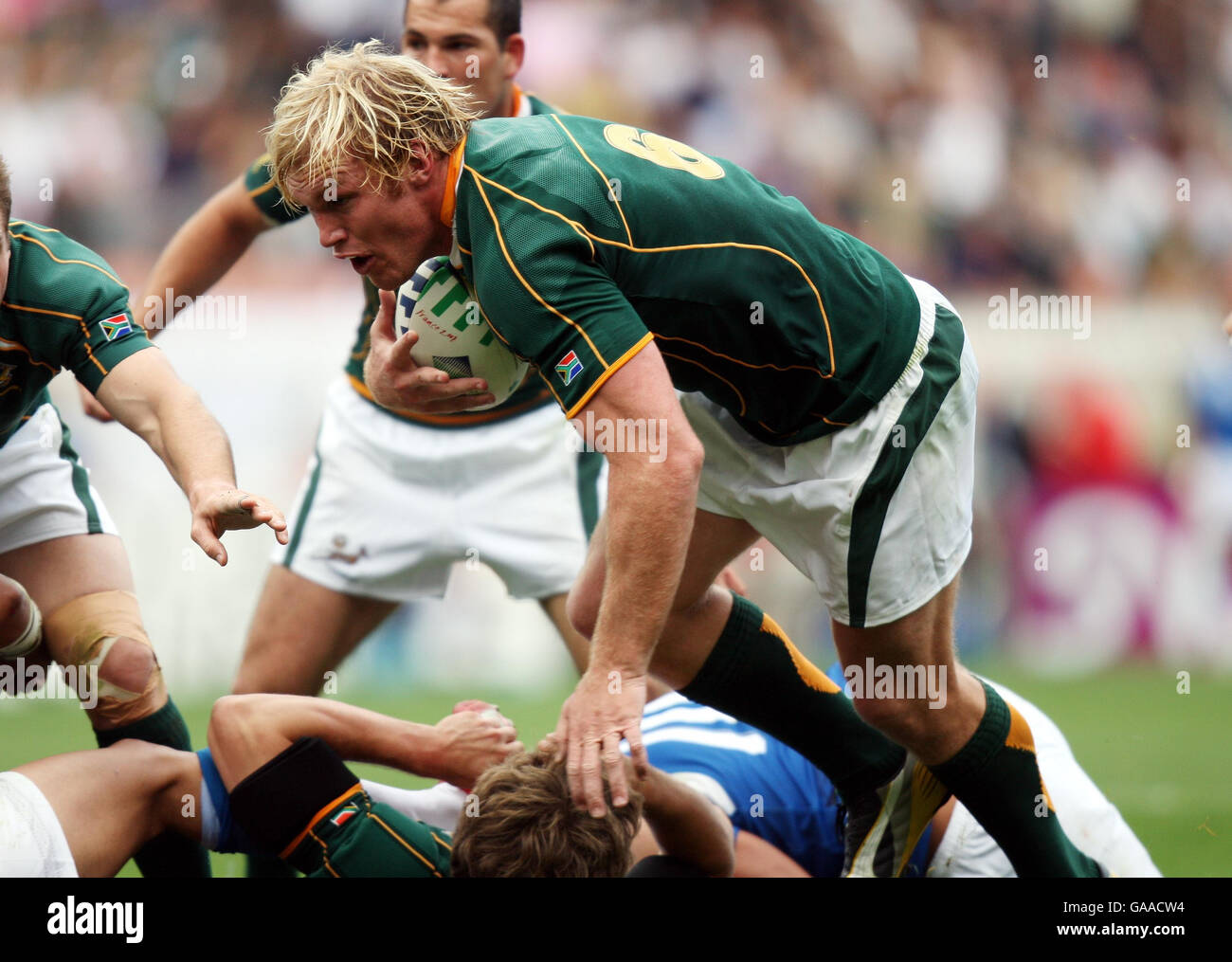Schalk burger south africa sunday september 9 2007 pa photo hi-res ...