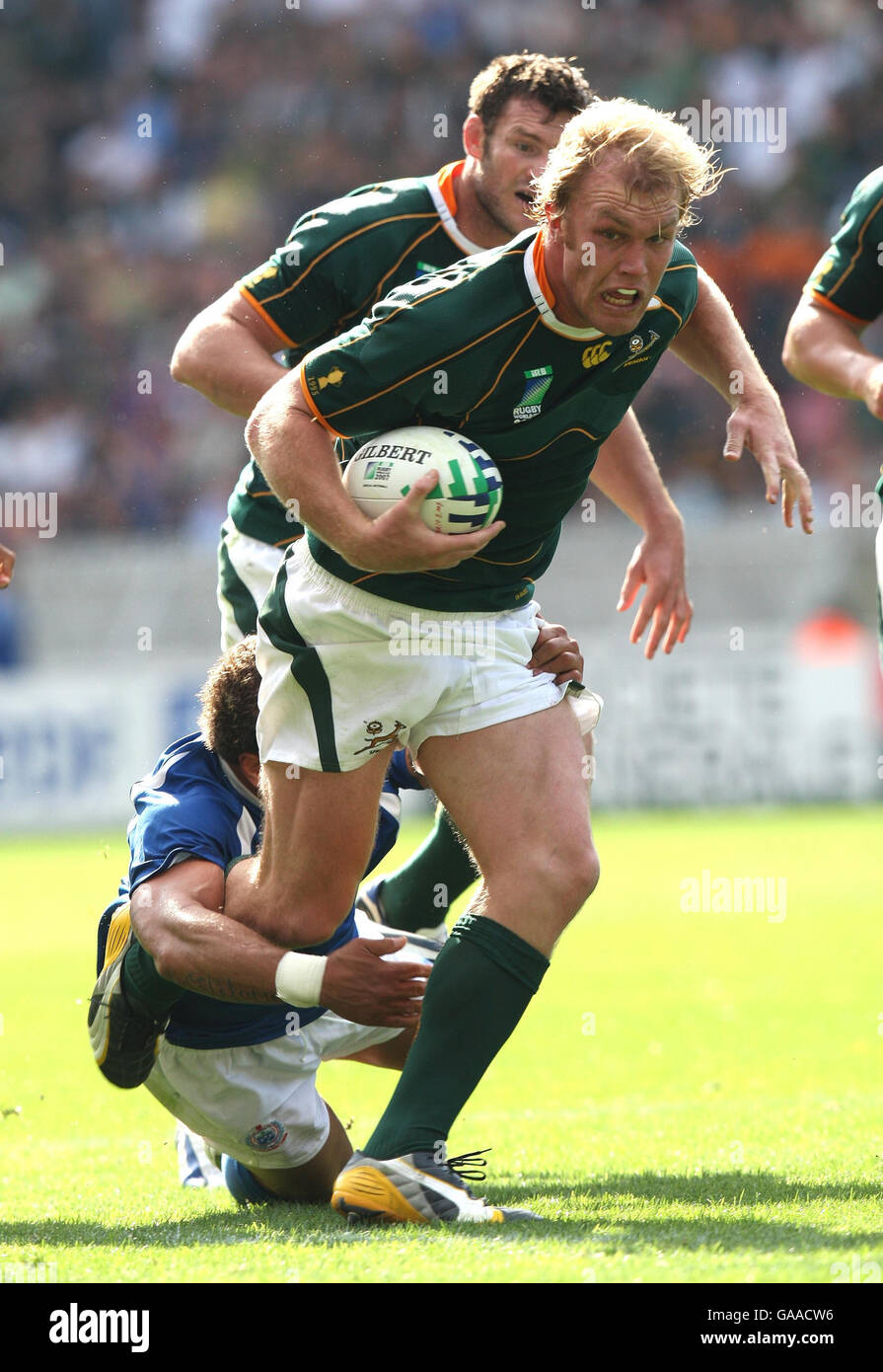 Schalk burger south africa sunday september 9 2007 pa photo hi-res ...