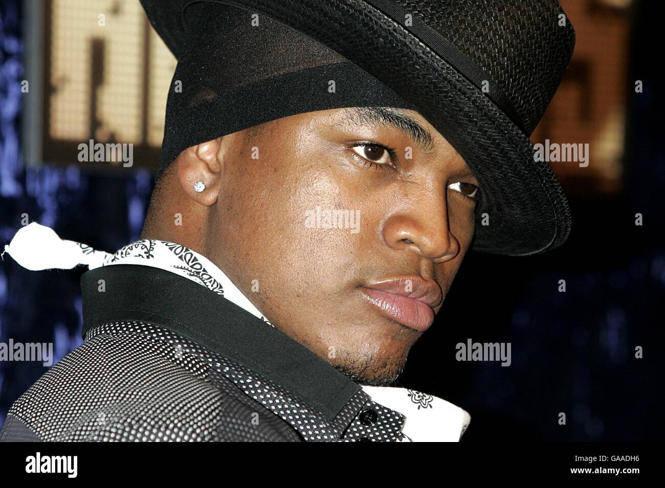 Ne yo arrives mtv video music awards palms casino resort hi-res stock ...