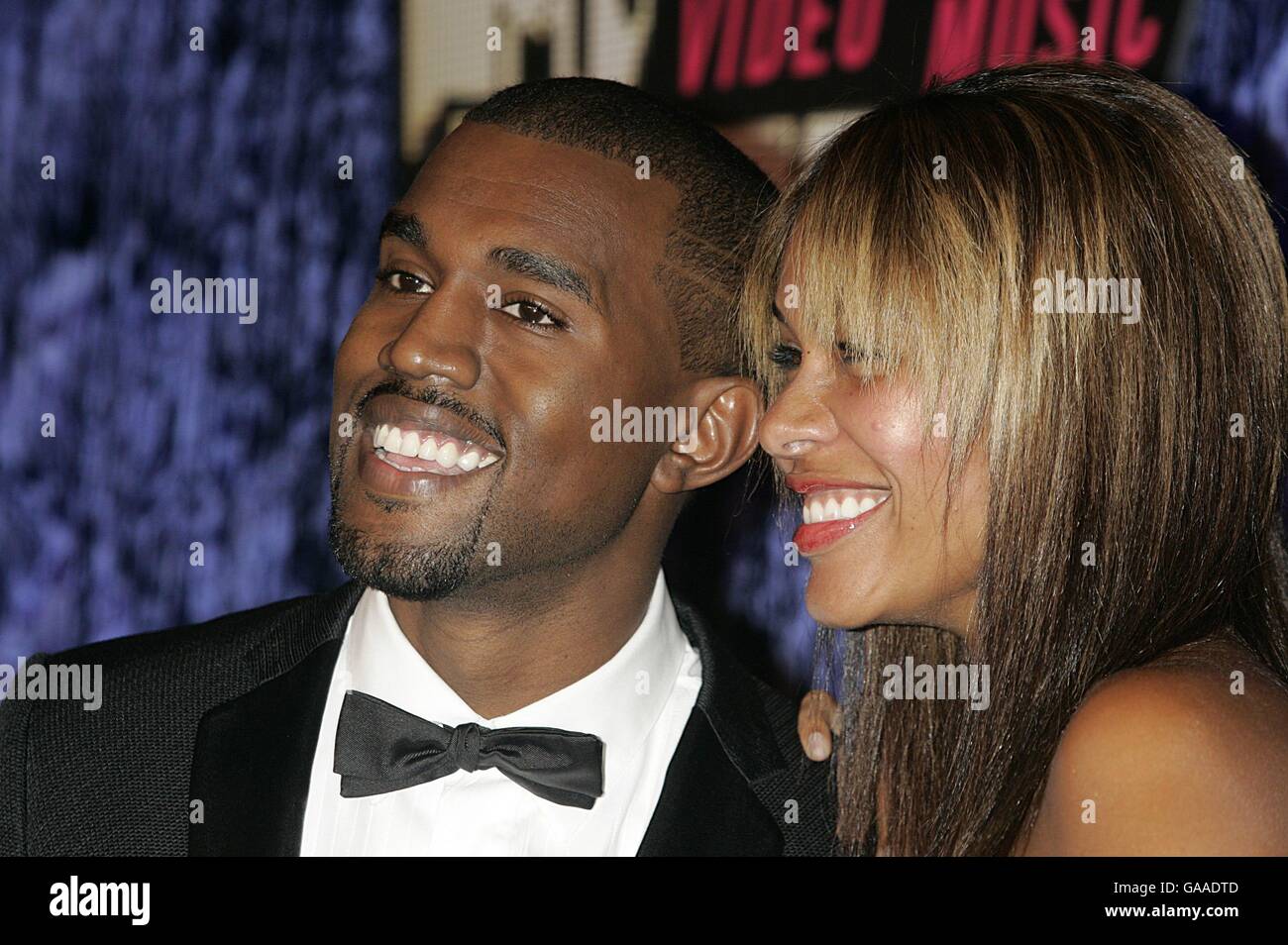 Kanye west fiancee alexis phifer hi-res stock photography and images ...