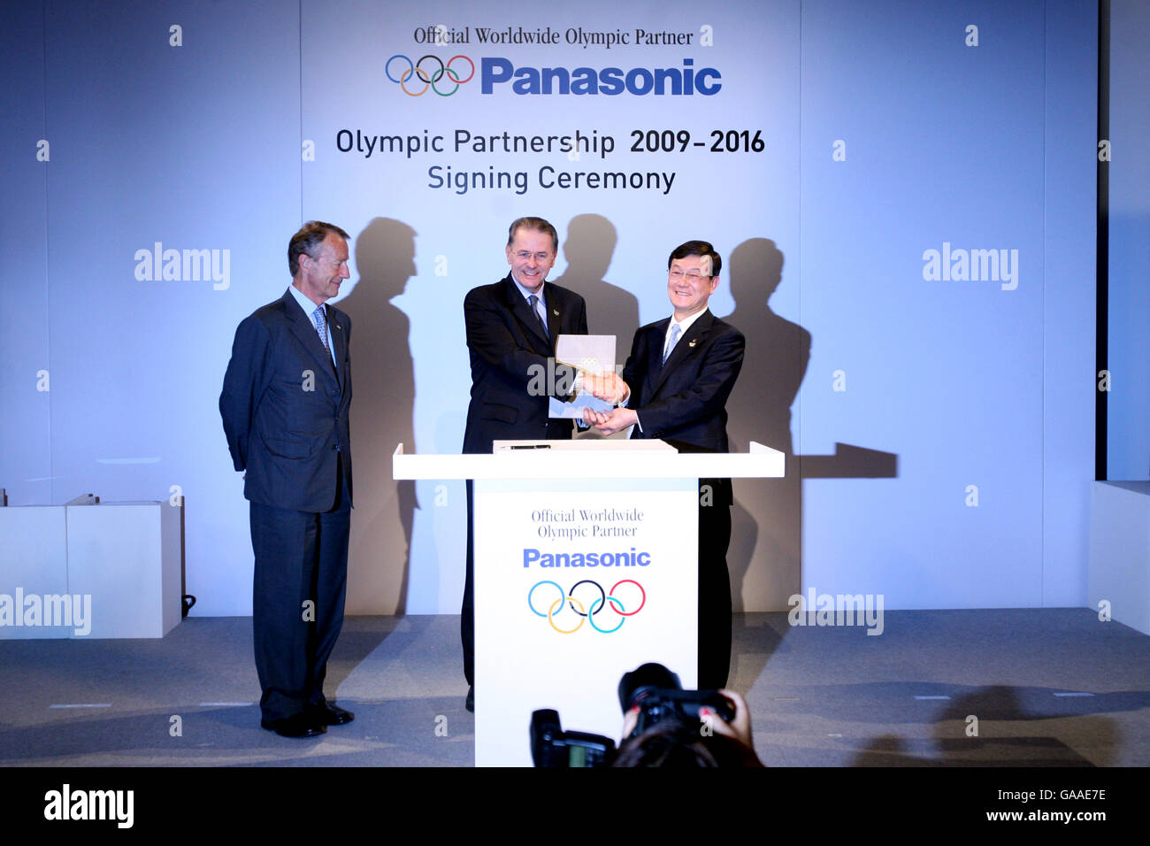 Olympic president gerhard heiberg hi-res stock photography and images ...