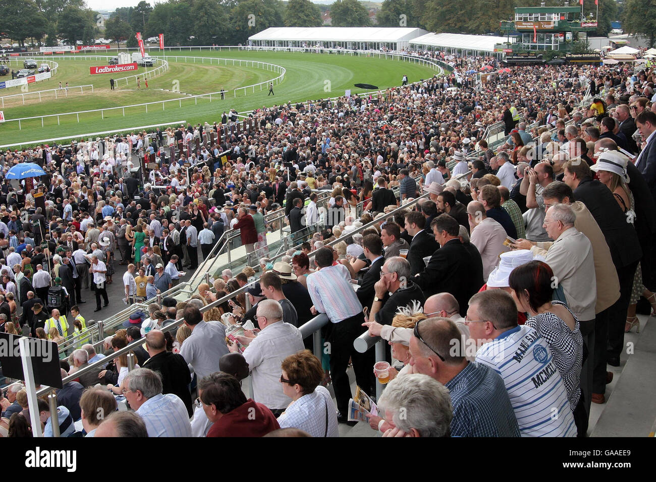 St leger racecourse aerial hi-res stock photography and images - Alamy