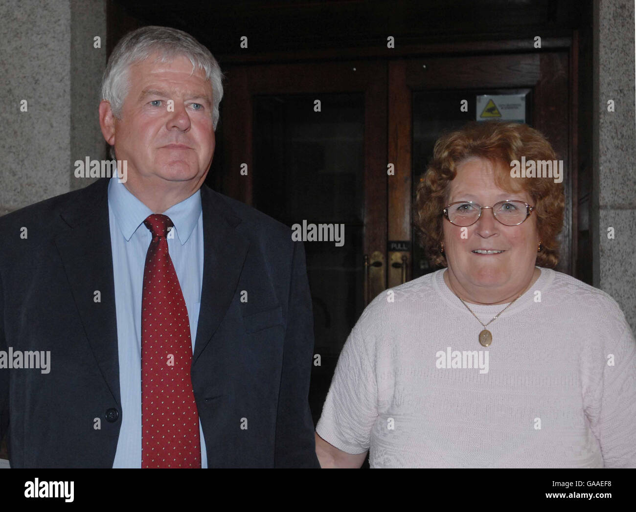 Stepfather and mother of rachel whitear hi-res stock photography and ...