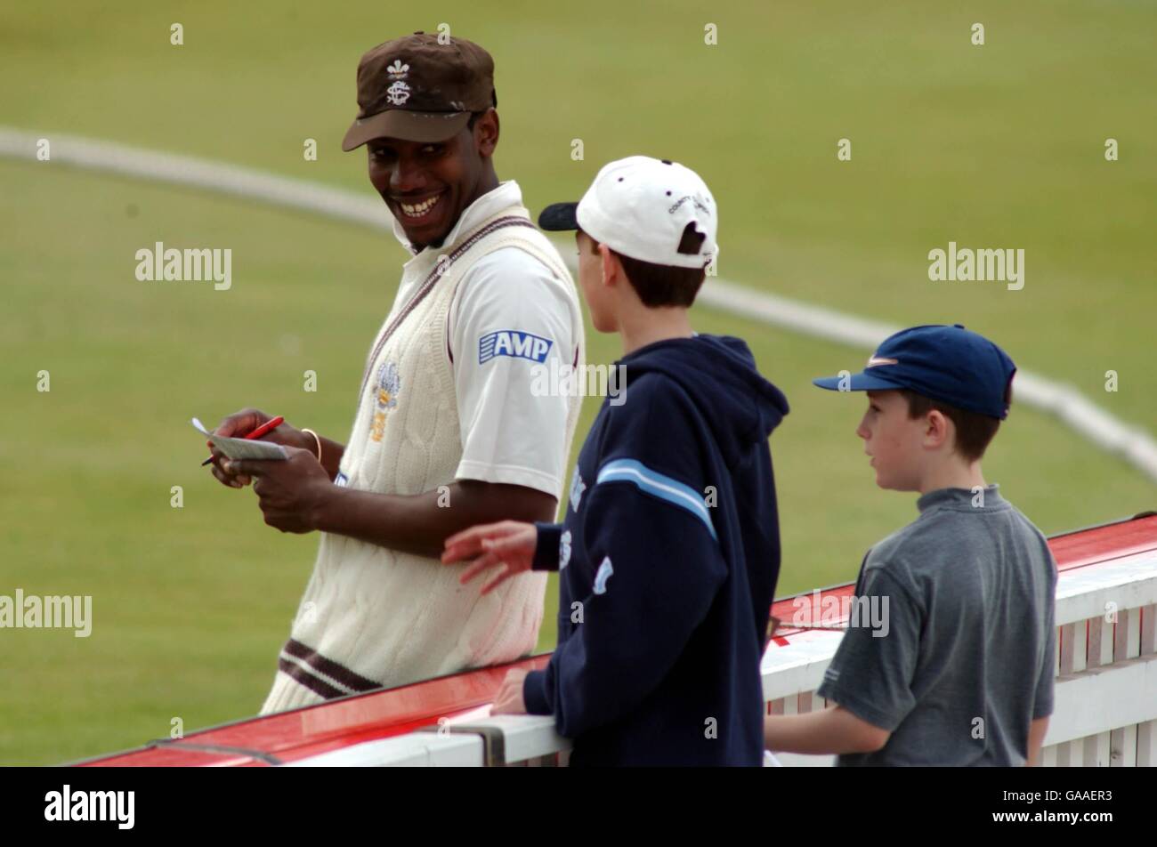Cricket - Benson and Hedges Cup - Surrey v Kent. Surrey's Alex Tudor ...