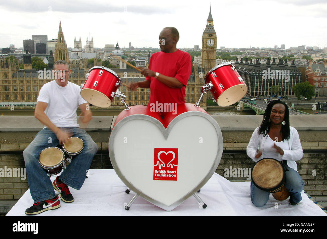 New BHF advert Stock Photo - Alamy