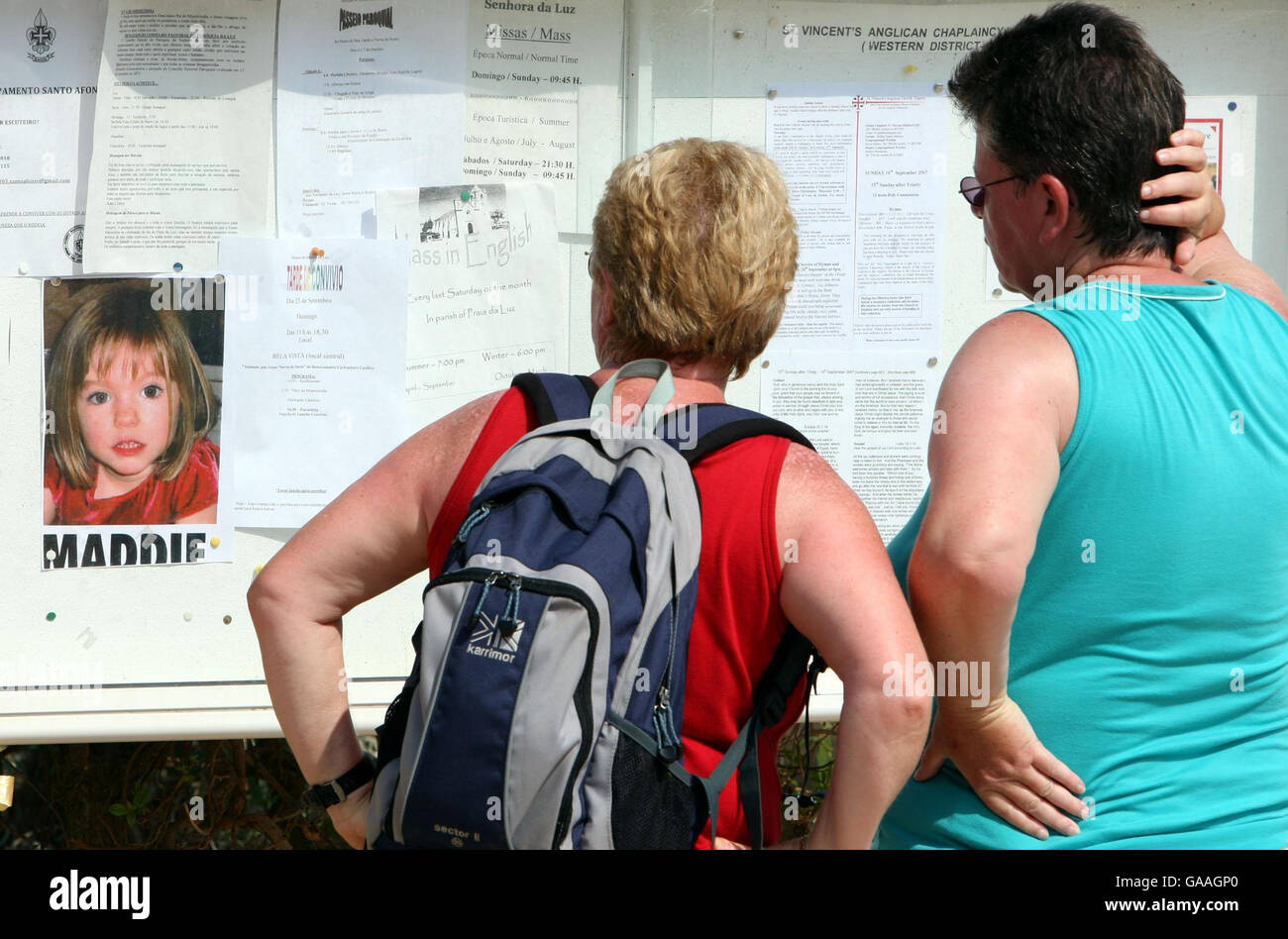 Missing Madeleine McCann Stock Photo - Alamy
