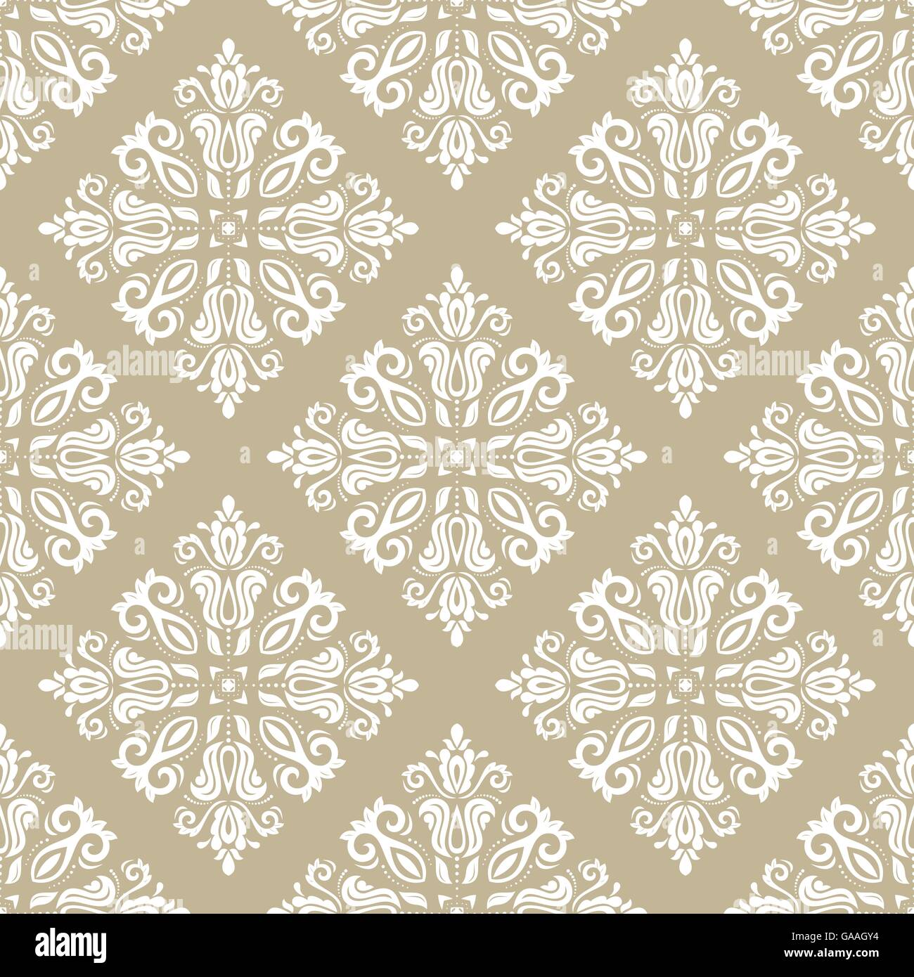 Seamless Vector Wallpaper in the Style of Baroque Stock Vector Image & Art - Alamy