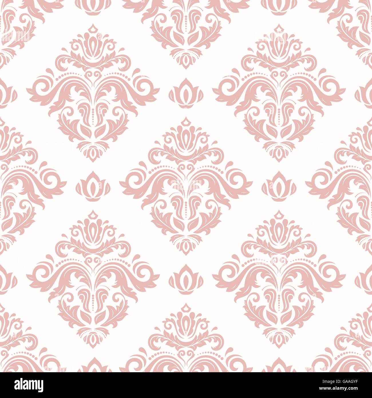 Seamless Vector Wallpaper in the Style of Baroque Stock Vector Image & Art - Alamy