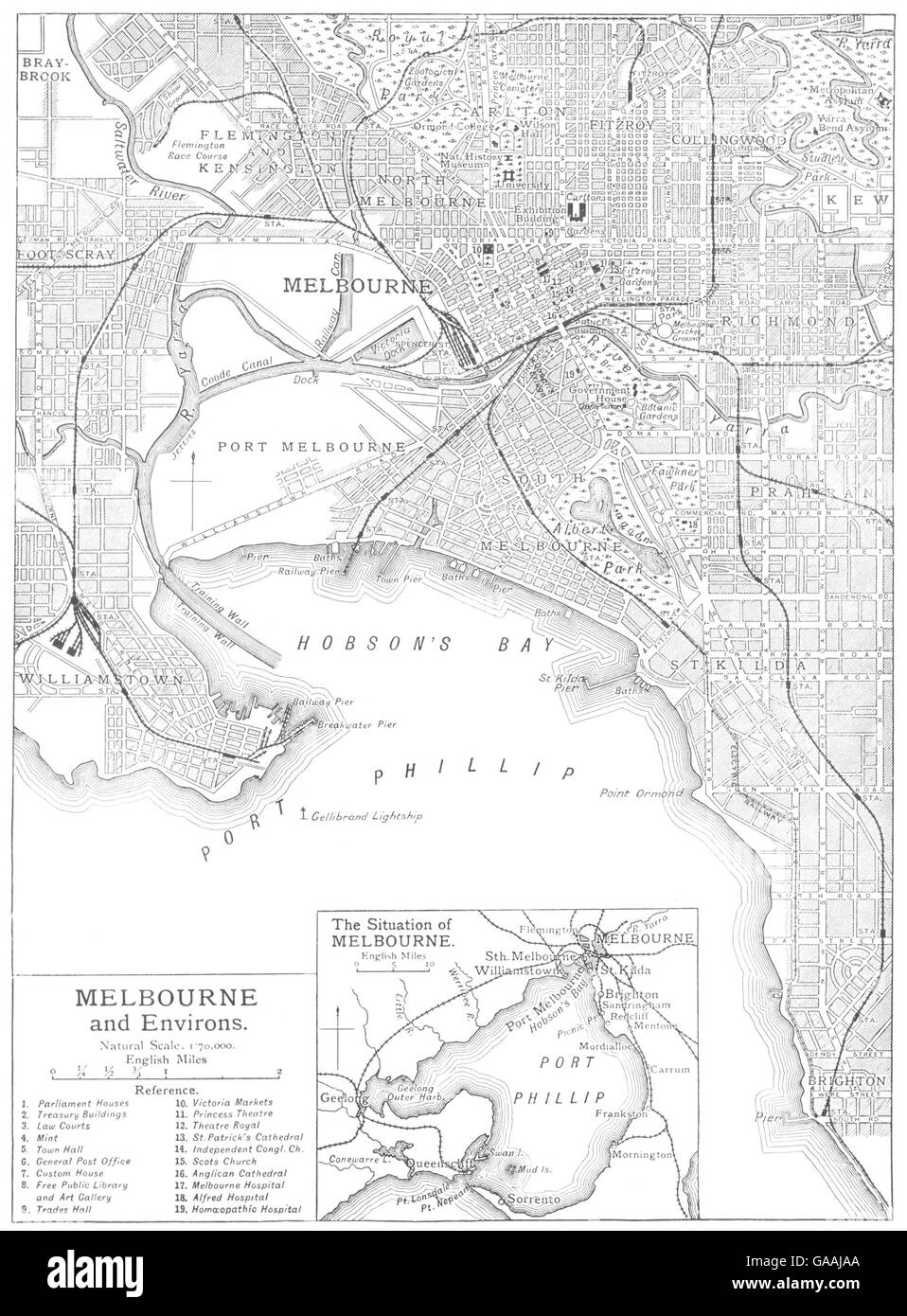 File:Map Of Melbourne And Environs Minimum Railway Or, 43% OFF