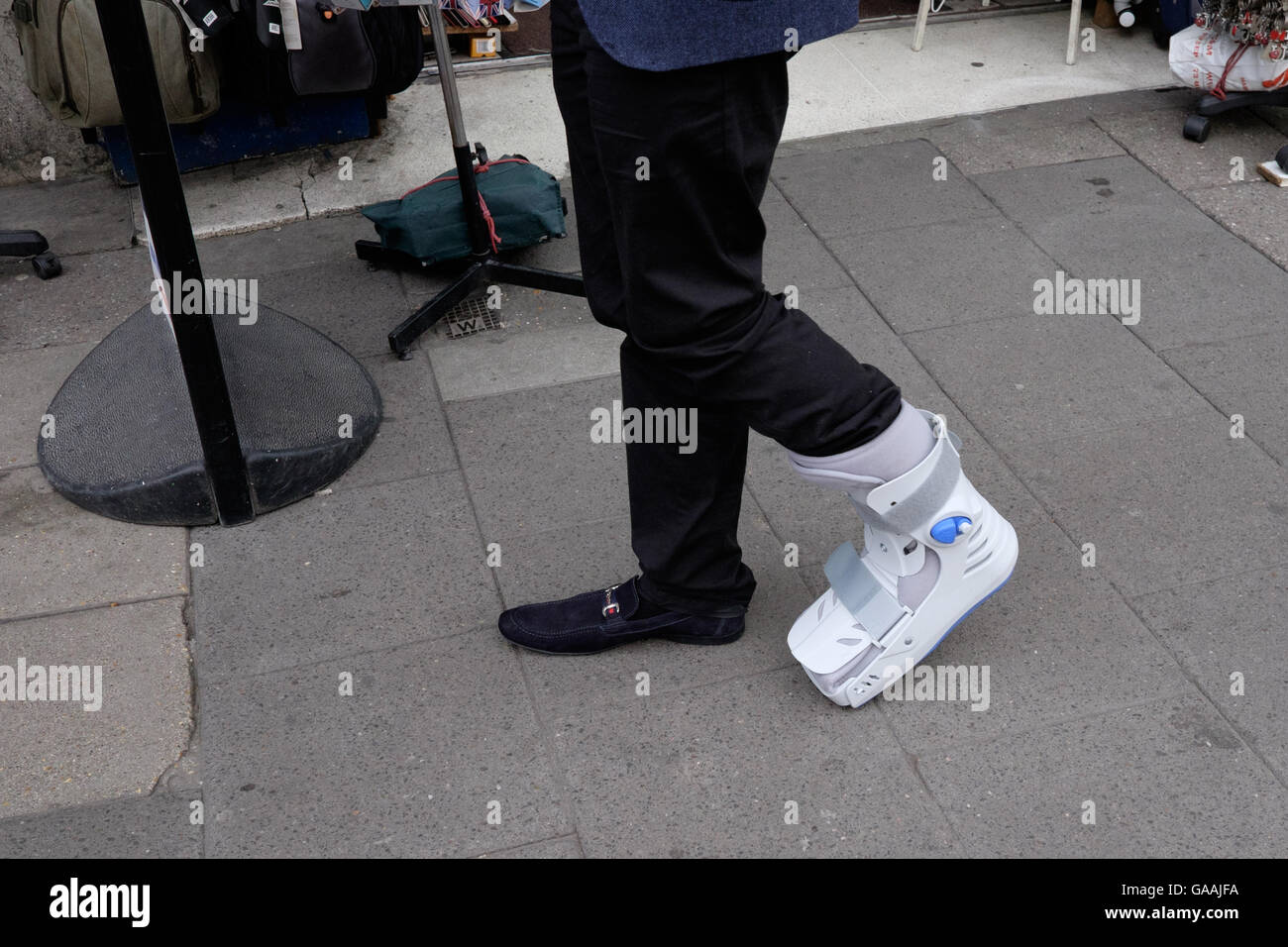 Foot cast hi-res stock photography and images - Alamy