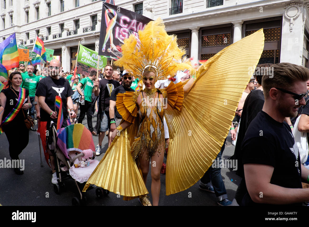 London, UK. Image from the parade through central London celebrating ...