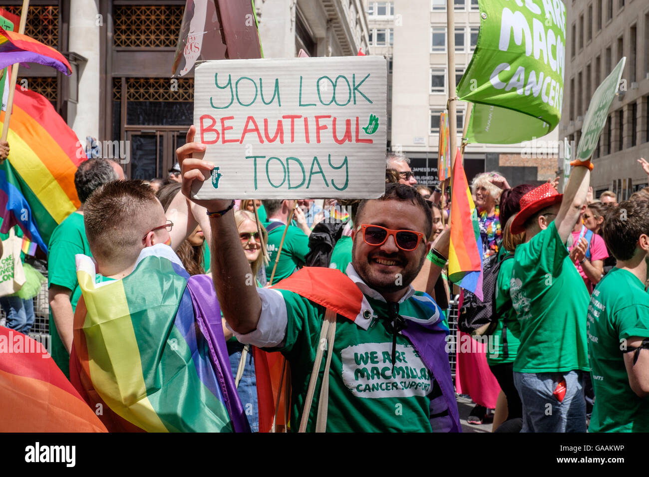 London, UK. Image from the parade through central London celebrating ...
