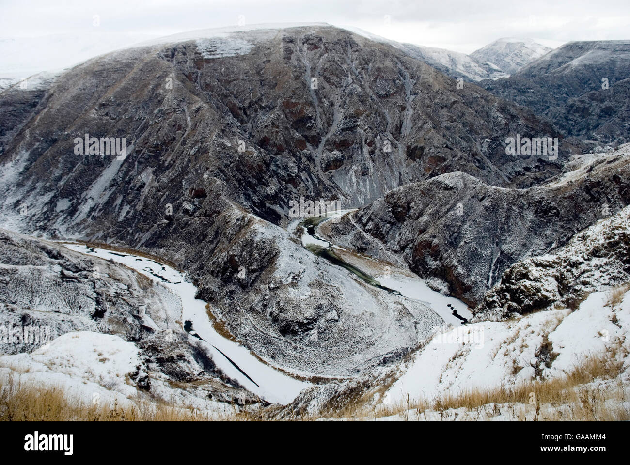 - Winter view of Kura Valley and River, Ardahan, Turkey Stock Photo - Alamy