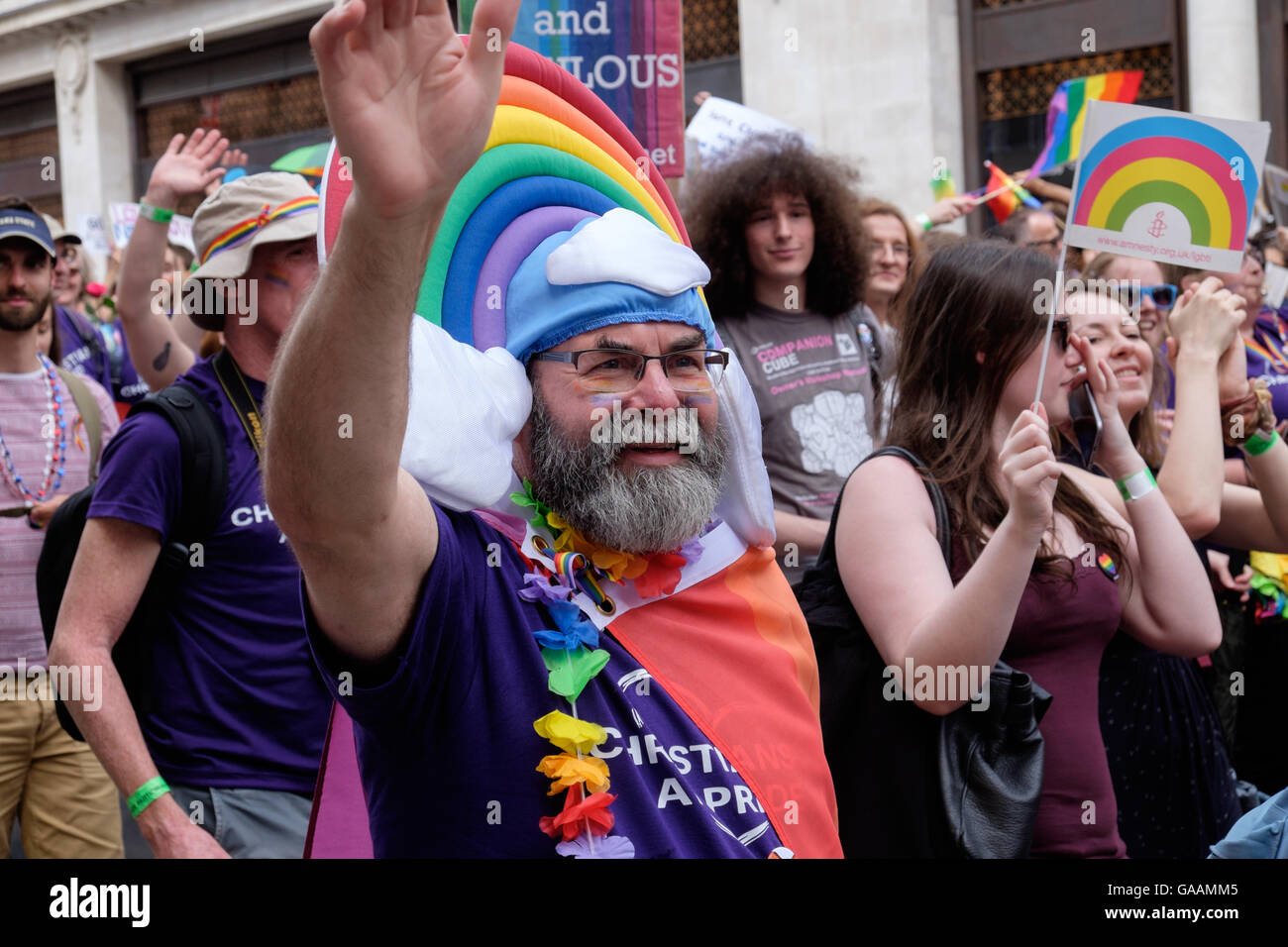London, UK. Image from the parade through central London celebrating ...
