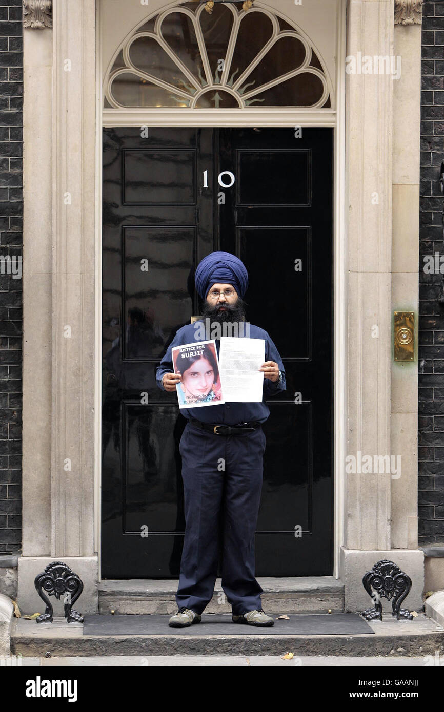 Jagdeesh Singh, the brother of Surjit Kaur Athwal, who was the victim ...