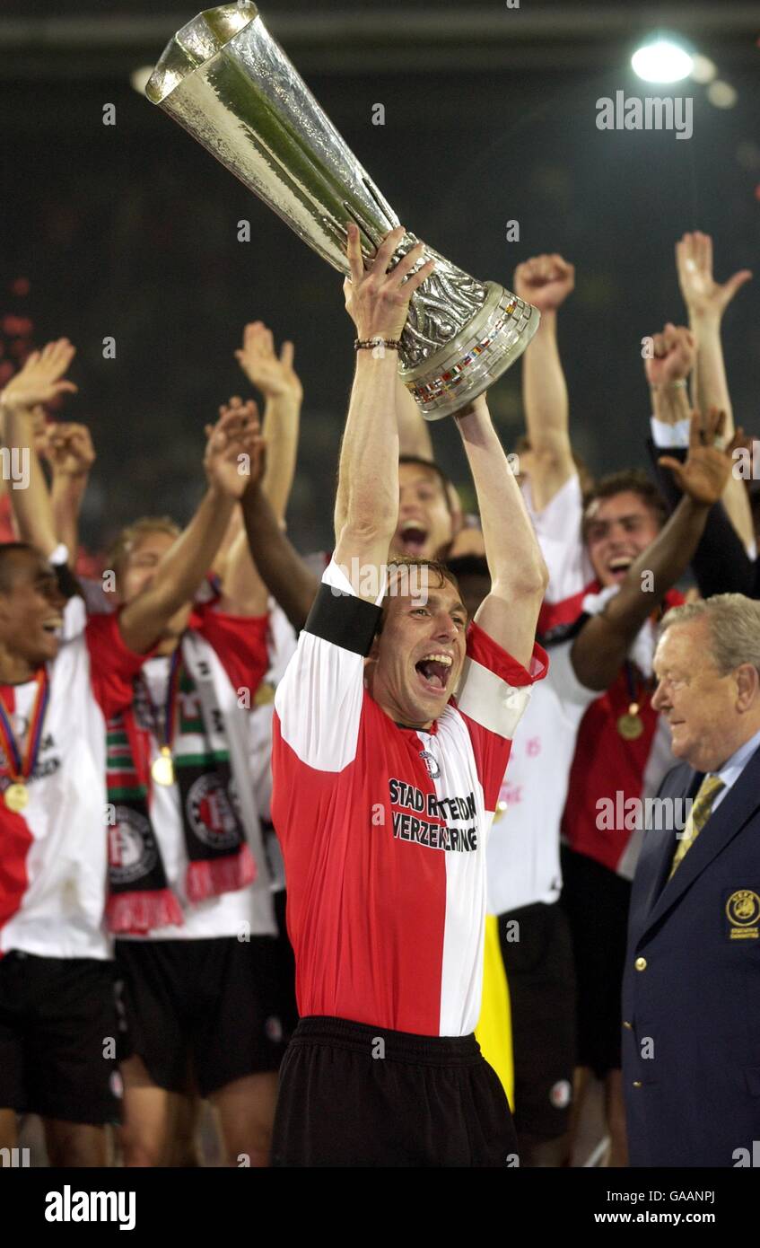 Soccer uefa cup final feyenoord hi-res stock photography and images - Alamy