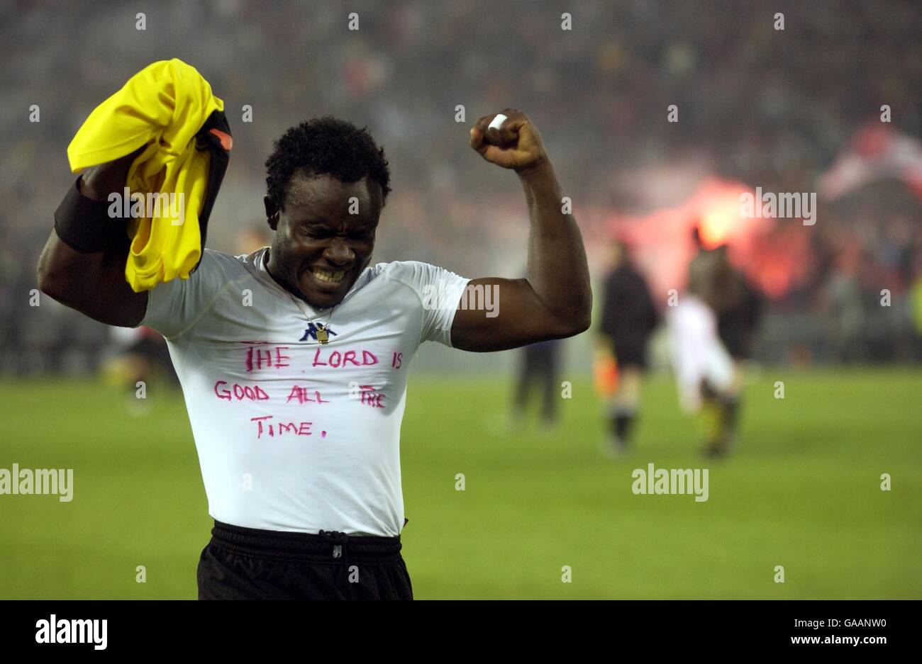 Soccer - UEFA Cup - Final - Feyenoord v Borussia Dortmund Stock Photo ...