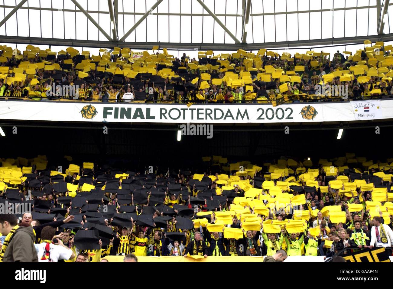 Soccer - UEFA Cup - Final - Feyenoord v Borussia Dortmund Stock Photo ...