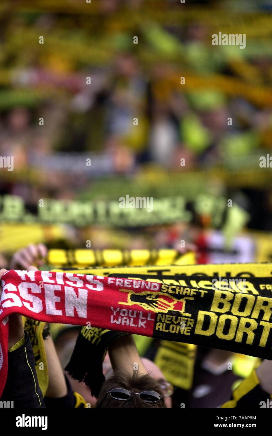Soccer - UEFA Cup - Final - Feyenoord v Borussia Dortmund Stock Photo ...