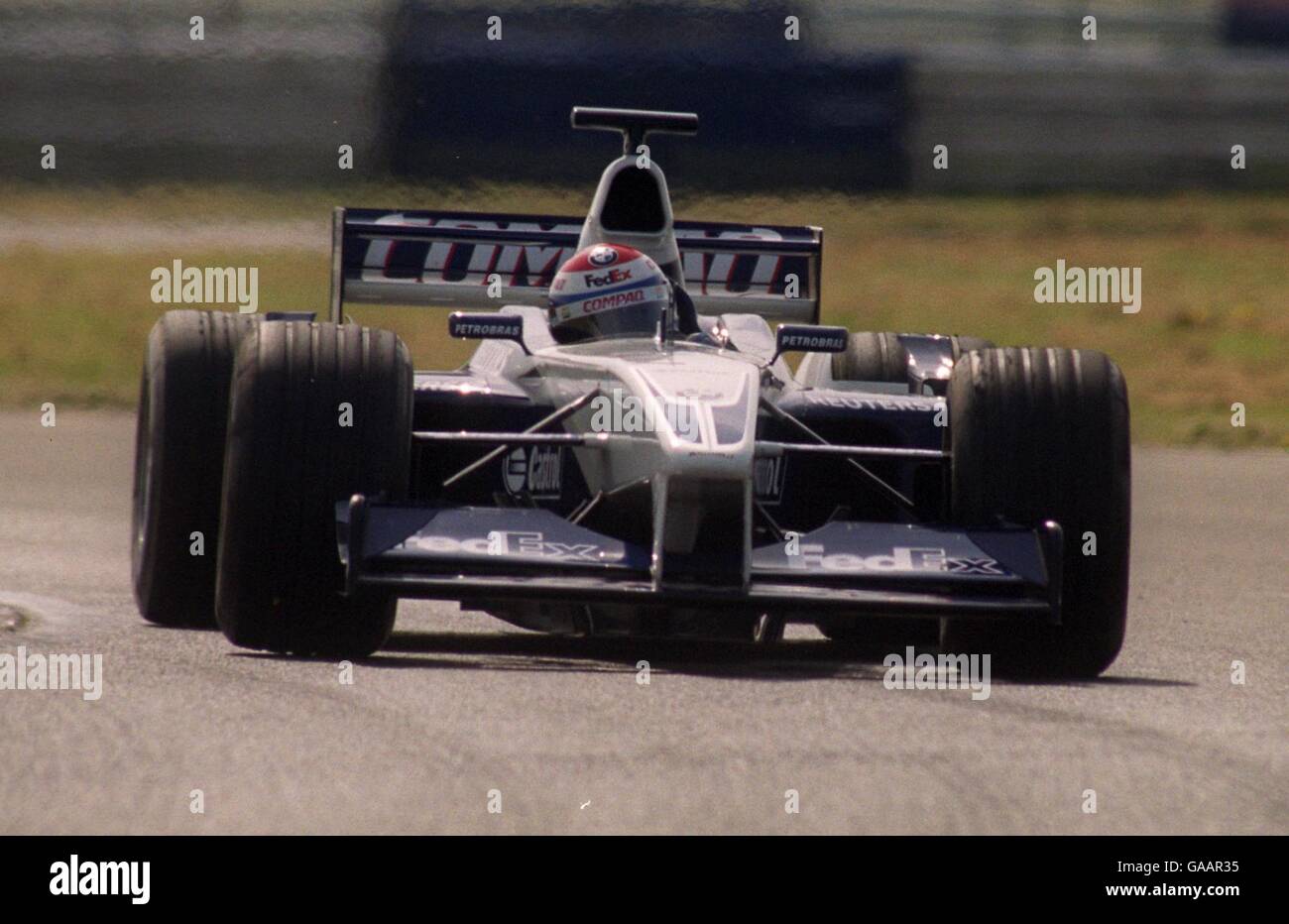 Williams test driver marc gene during testing hi-res stock photography ...