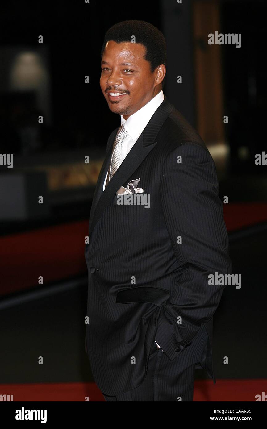 Terrence arrives for the premiere for the film the hunting hi-res stock ...