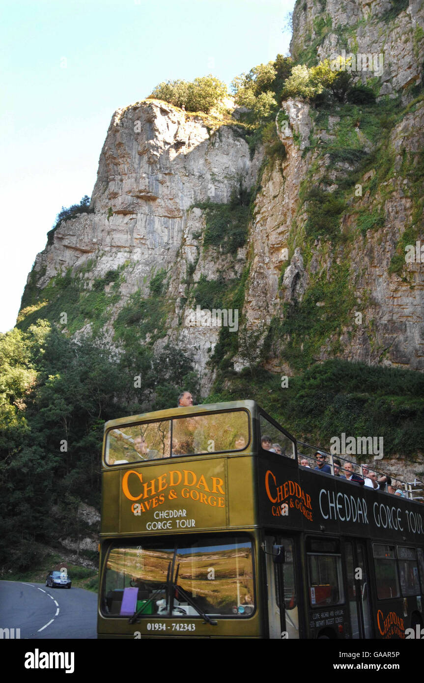 Camper cheddar gorge hi-res stock photography and images - Alamy