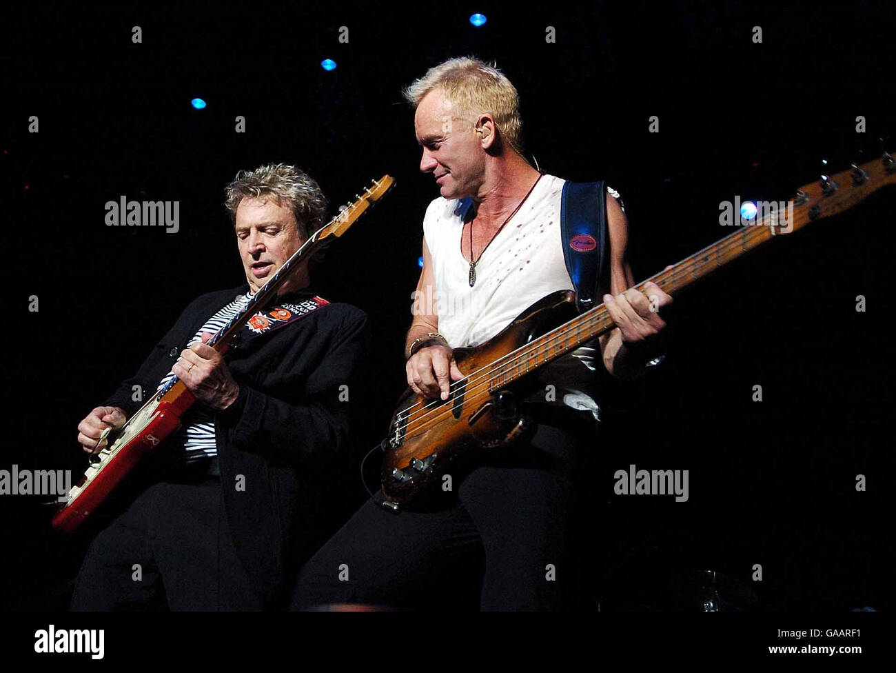The police in concert birmingham hi-res stock photography and images ...