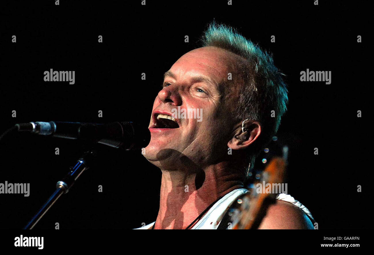 The police sting hi-res stock photography and images - Alamy
