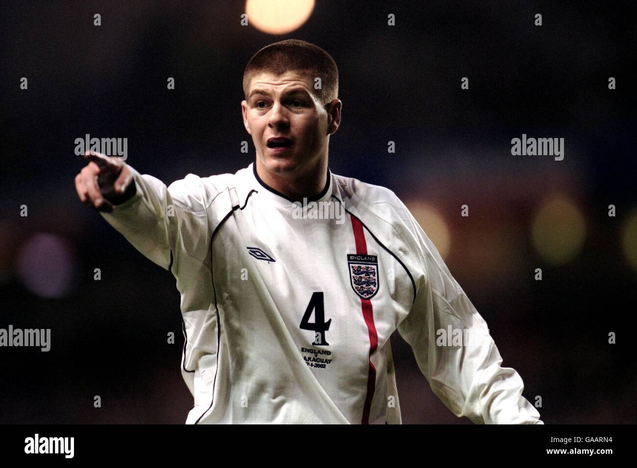 International Soccer - Friendly - England v Paraguay. Steven Gerrard ...