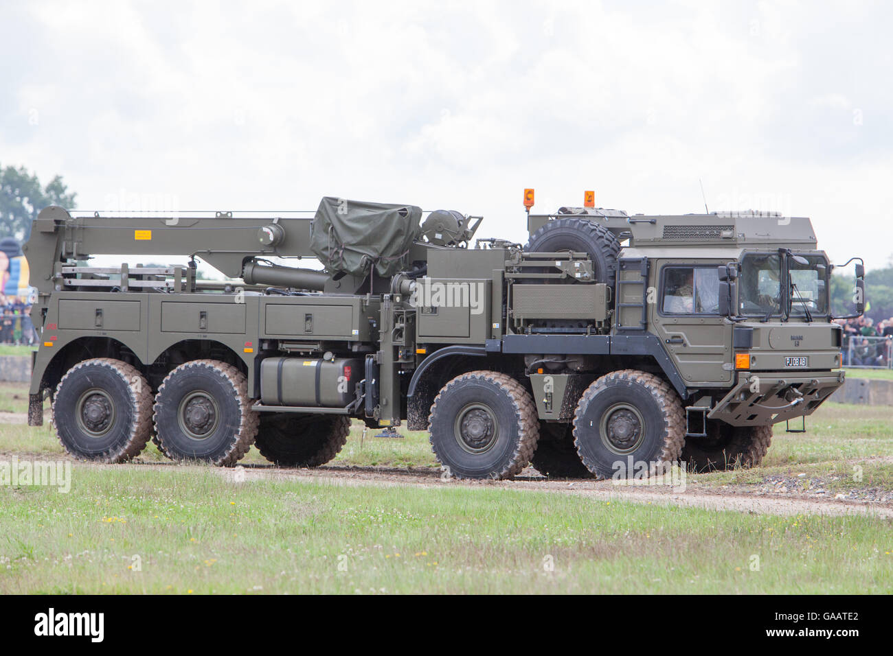 MAN SX45 Heavy Recovery Vehicle at Tankfest 2016 Stock Photo - Alamy