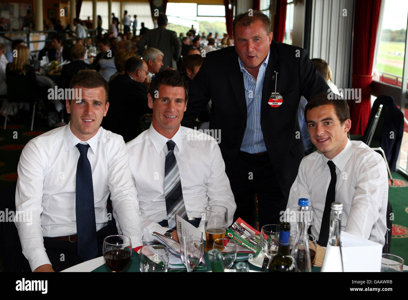 (left to right) PFA members Ryan Taylor, Mike Pollitt, Paul Jewell and ...