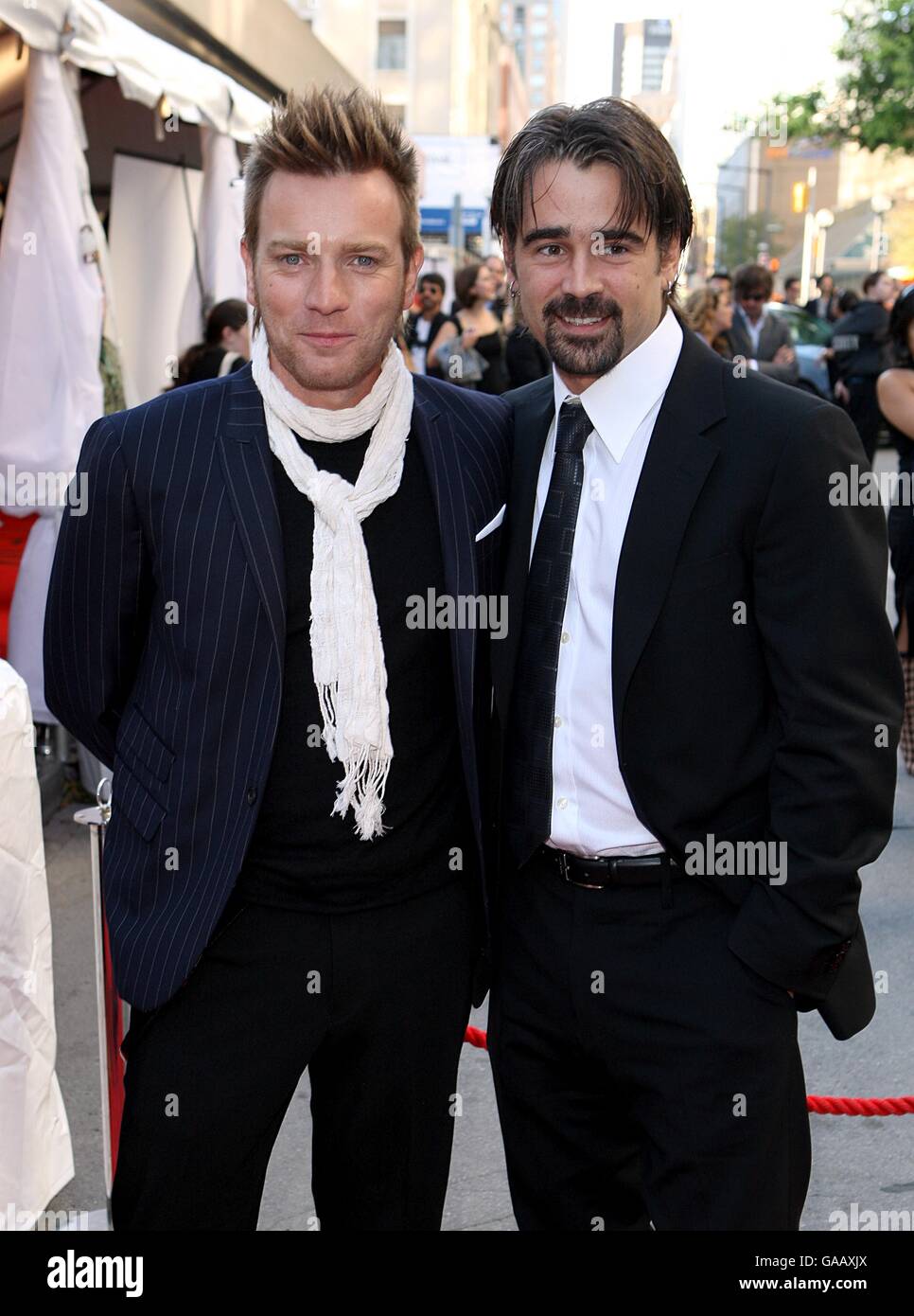 Colin Farrell (right) and Ewan Mcgregor arrive at the 'Cassandra's ...
