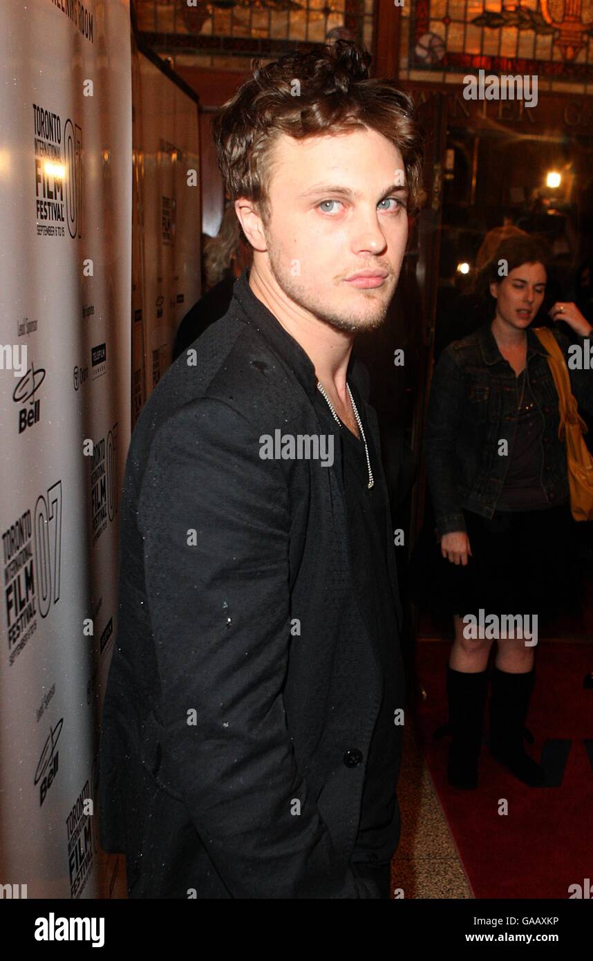 Michael Pitt arrives at the 'Silk' Premiere screening during the ...