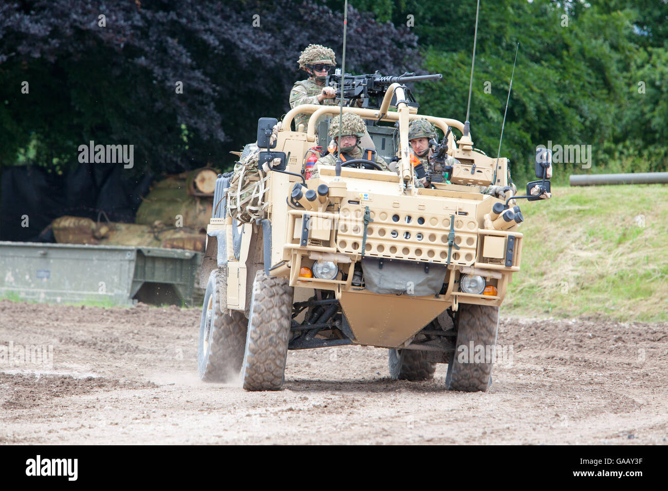 Tankfest, bovington, 2016 JACKAL Reconnaissance Vehicle Stock Photo - Alamy