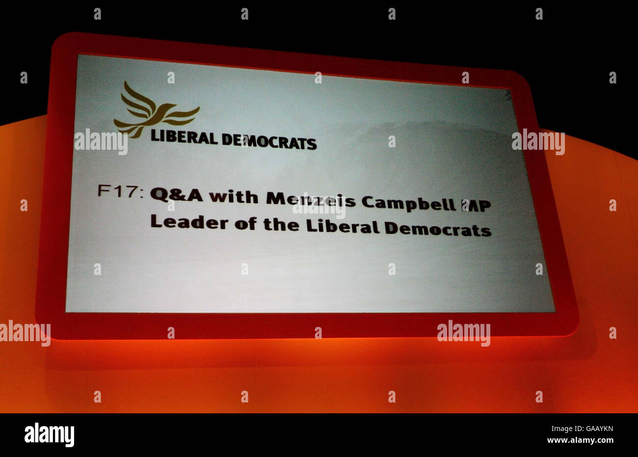 Libdem logo hi-res stock photography and images - Alamy