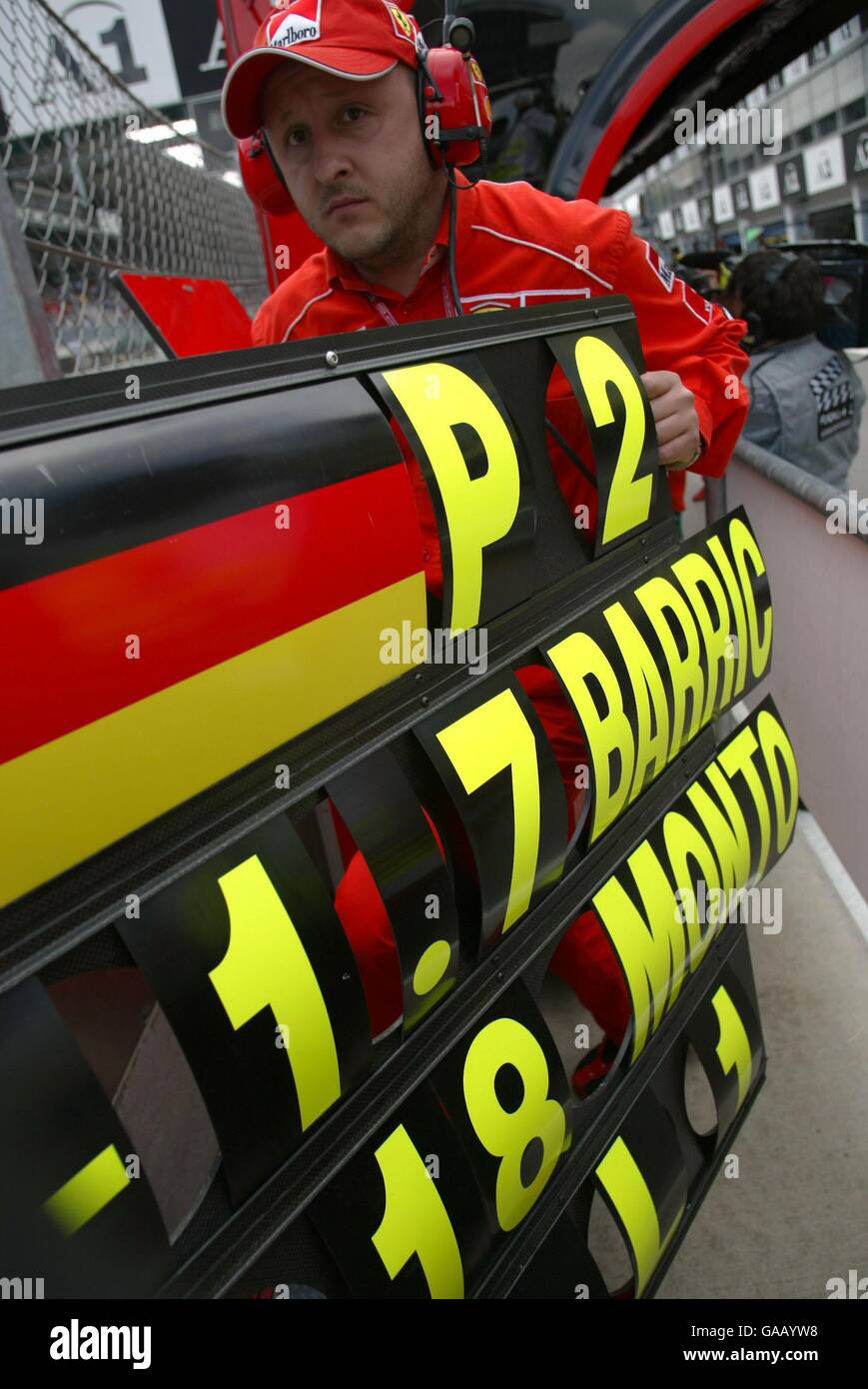 Ferrari pit hi-res stock photography and images - Alamy