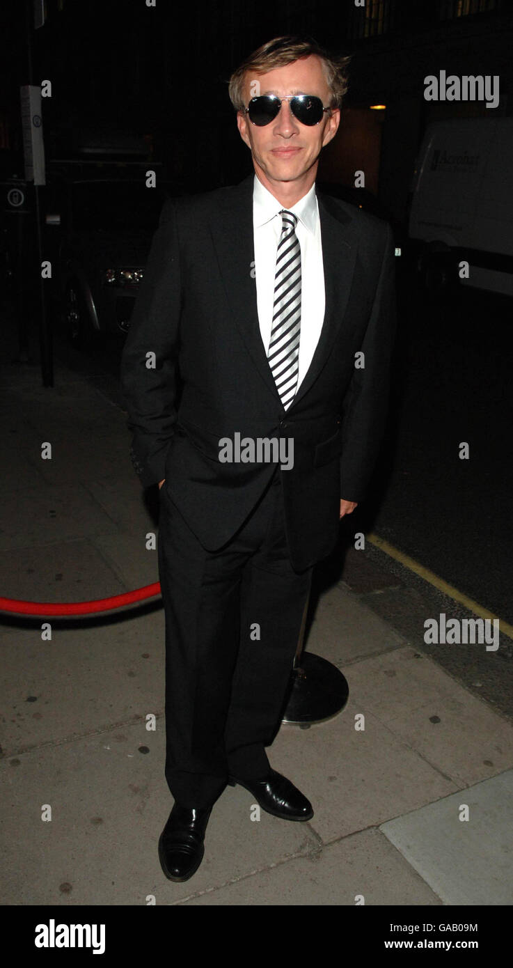 Jasper conran arrives fragrance launch party hi-res stock photography ...