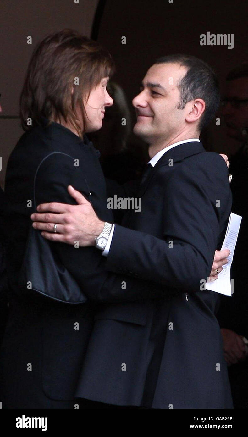 Ben Porcelli funeral Stock Photo - Alamy