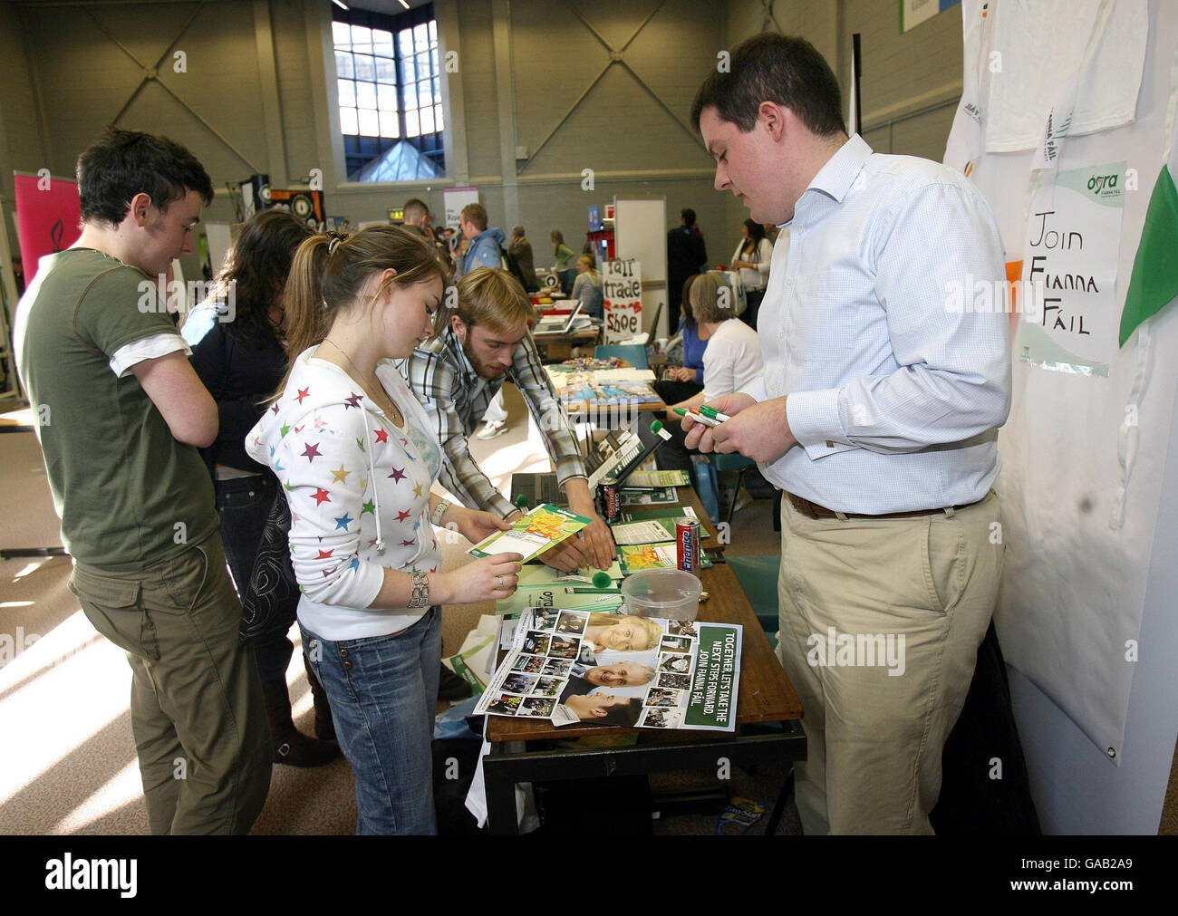 Ogra Fianna Fail Stock Photo - Alamy