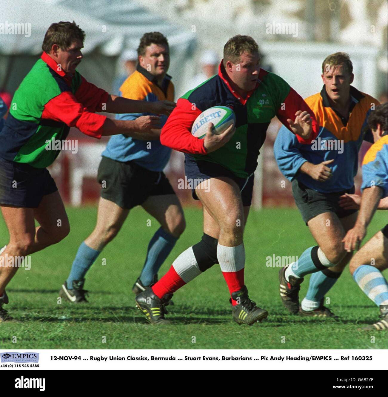 12-NOV-94 ... Rugby Union Classics, Bermuda ... Stuart Evans ...