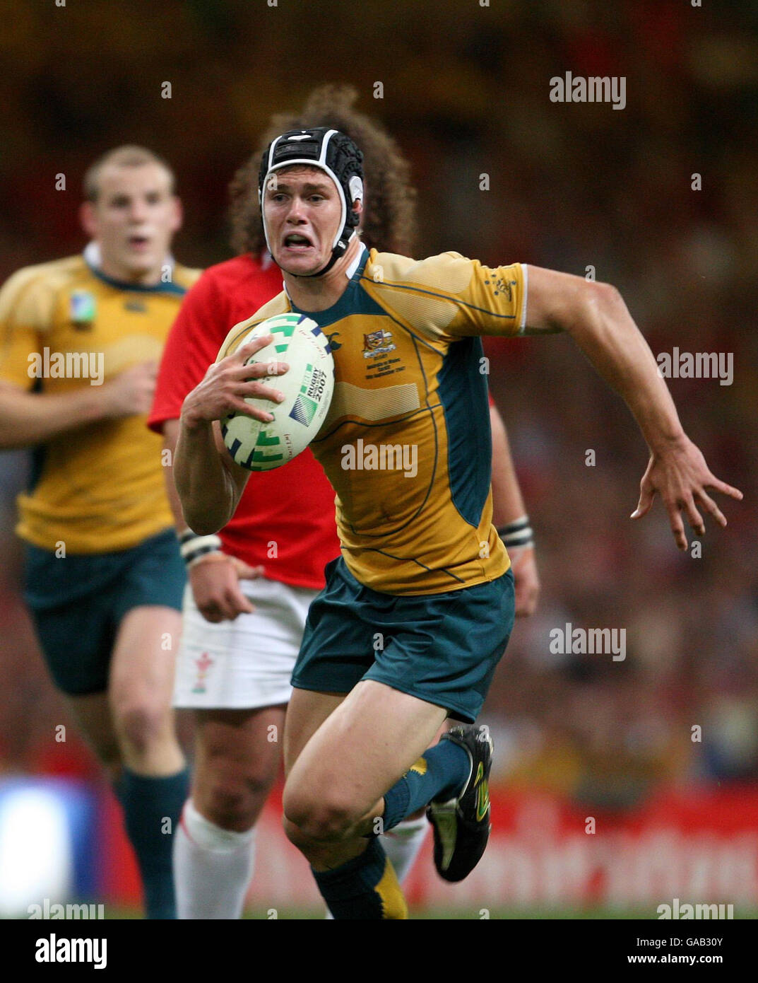 Australias berrick barnes irb world cup match millennium stadium hi-res ...
