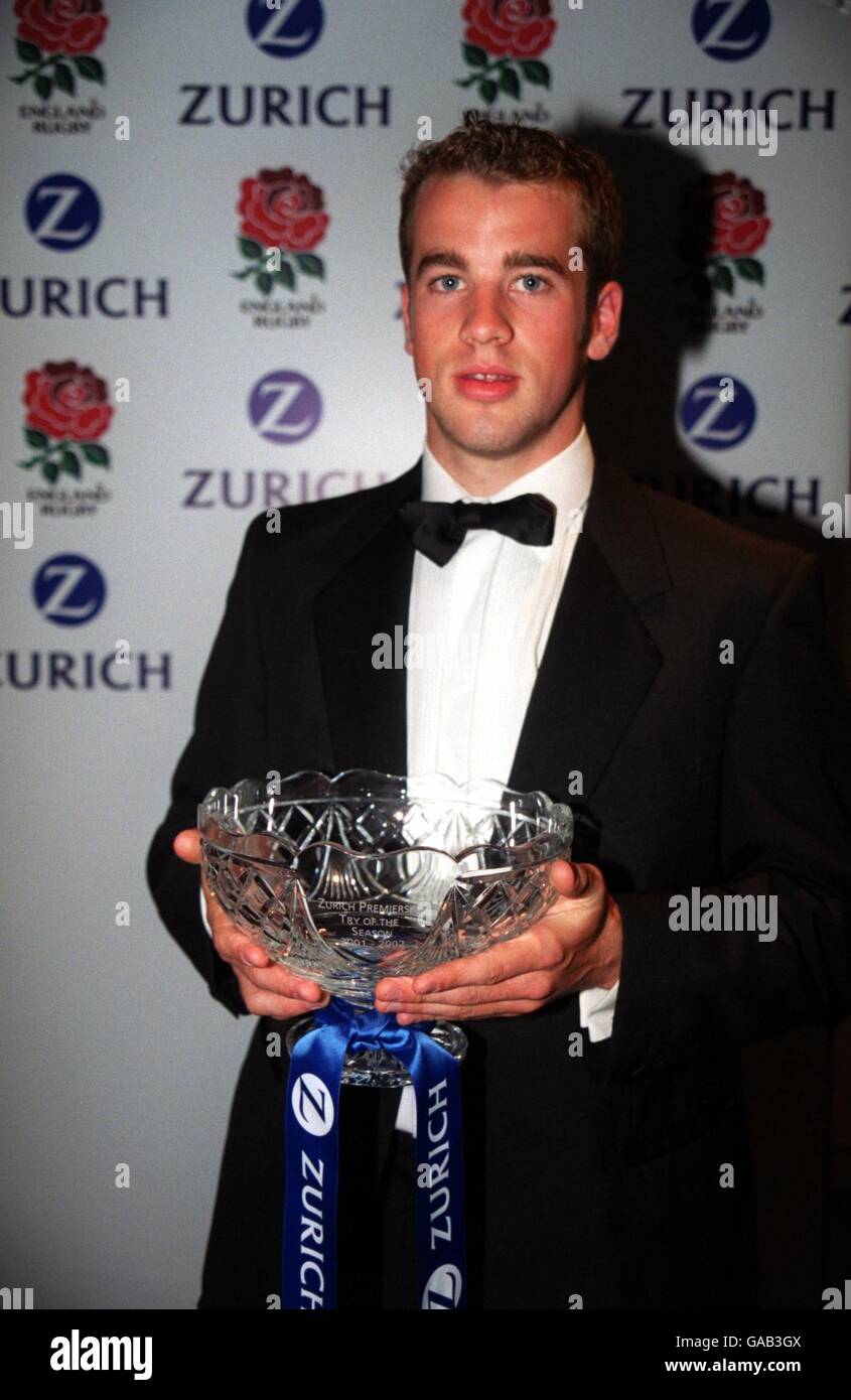 Rugby Union - Zurich England Rugby Awards 2002. Gloucester's James ...