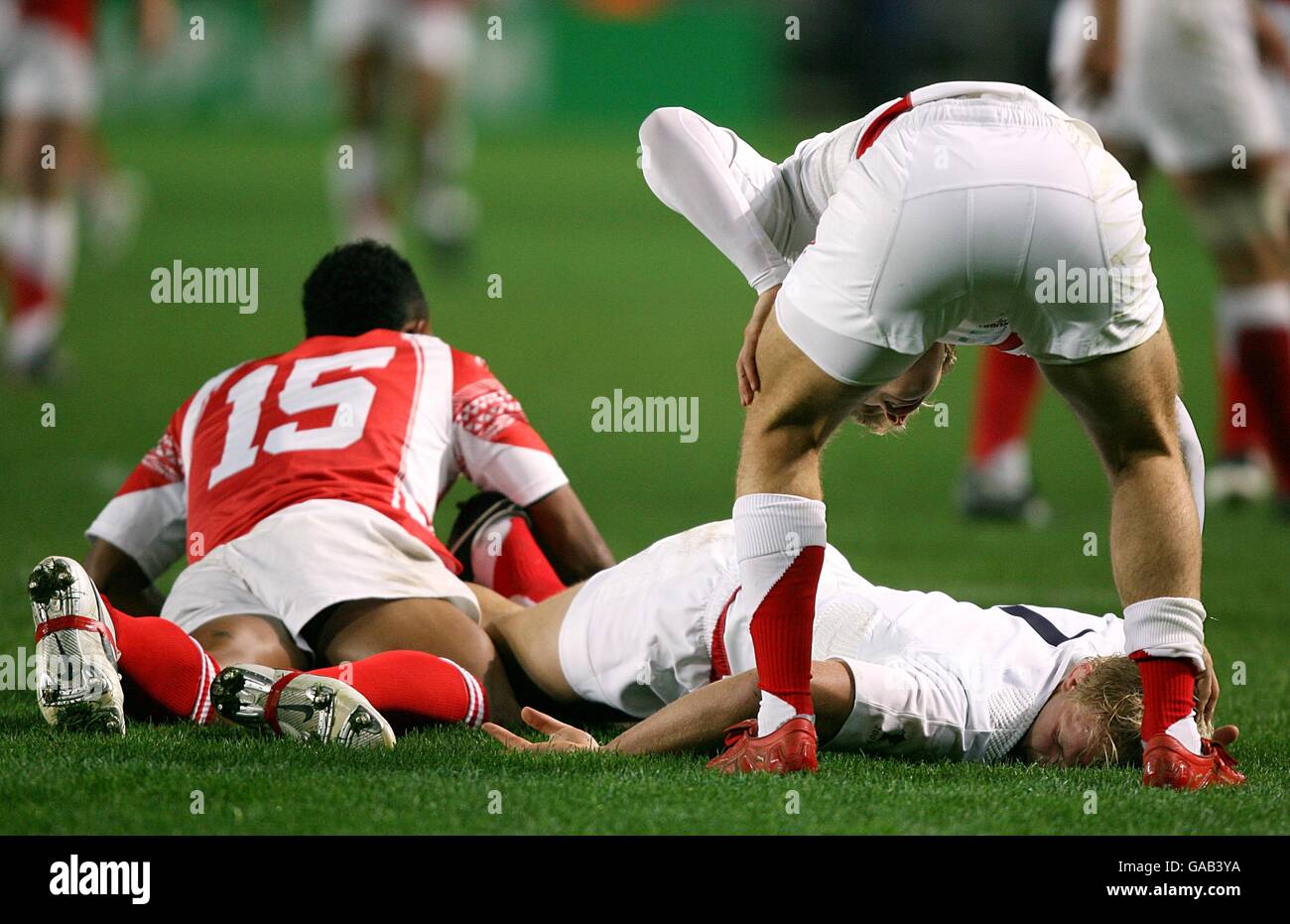 Rugby Union - IRB Rugby World Cup - Pool A - England v Tonga - Parc des ...
