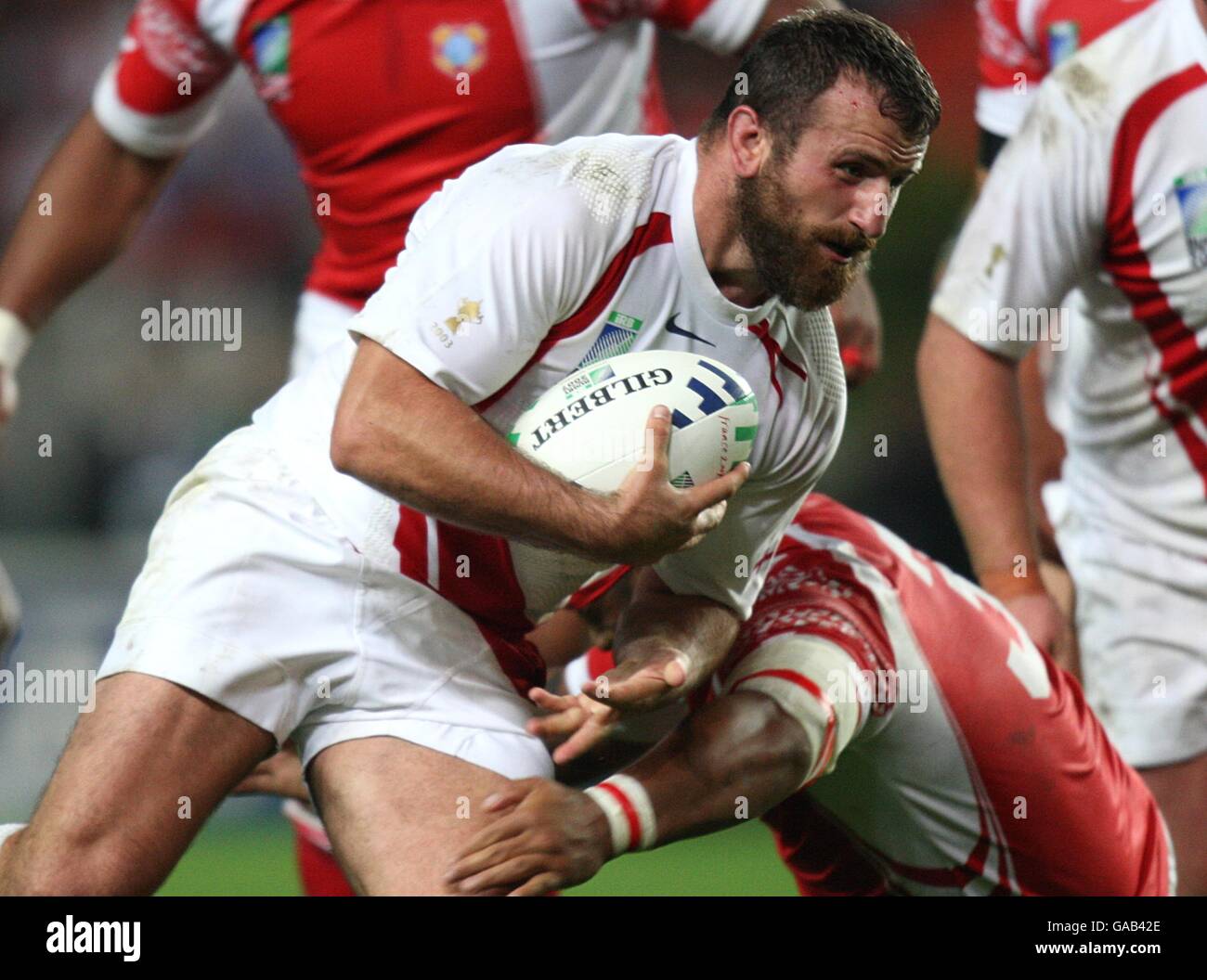 Englands george chuter in action hi-res stock photography and images ...