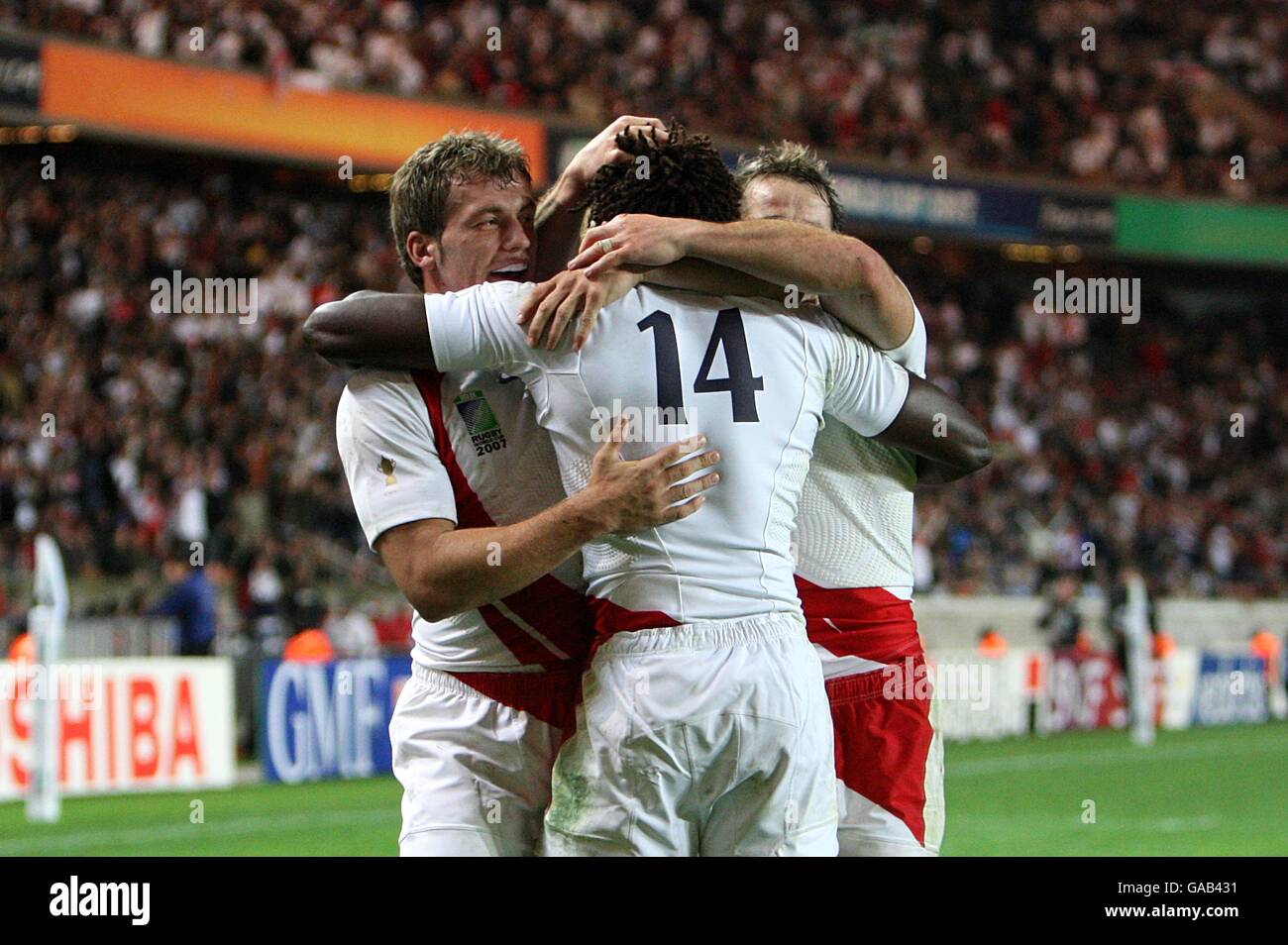 Rugby Union - IRB Rugby World Cup - Pool A - England v Tonga - Parc des ...
