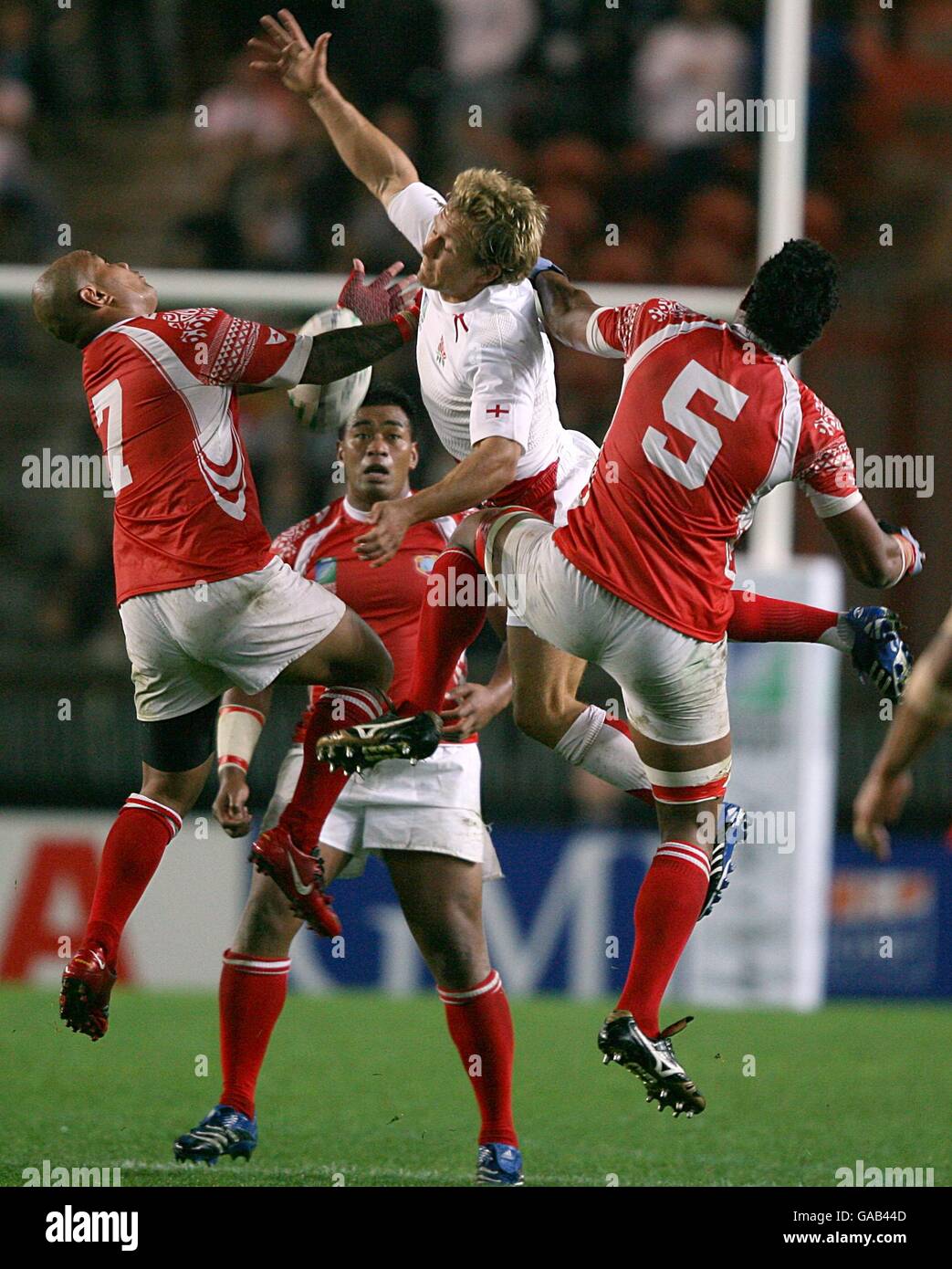 Rugby Union - IRB Rugby World Cup - Pool A - England v Tonga - Parc des ...