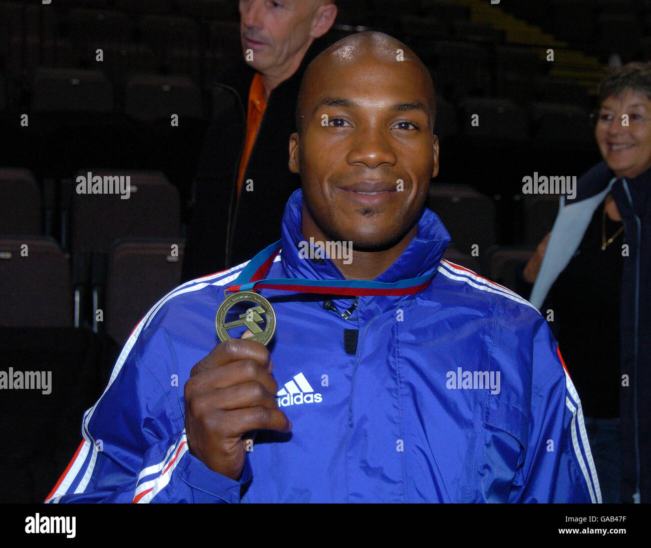 World taekwondo bejing olympic qualification men arena hi-res stock ...