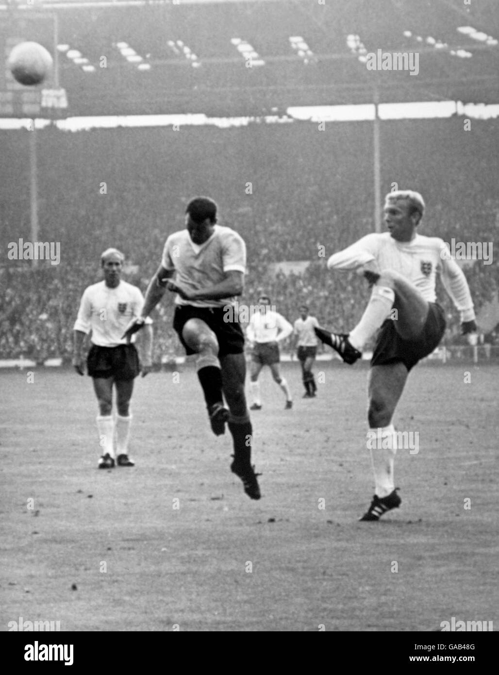 Opening world cup match Black and White Stock Photos & Images - Alamy