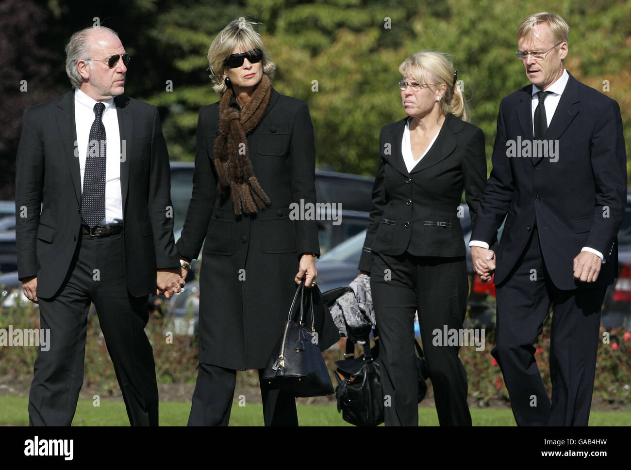 Dave Richards (chairman of Pro-drive) with couple on right Ari Vatanen ...