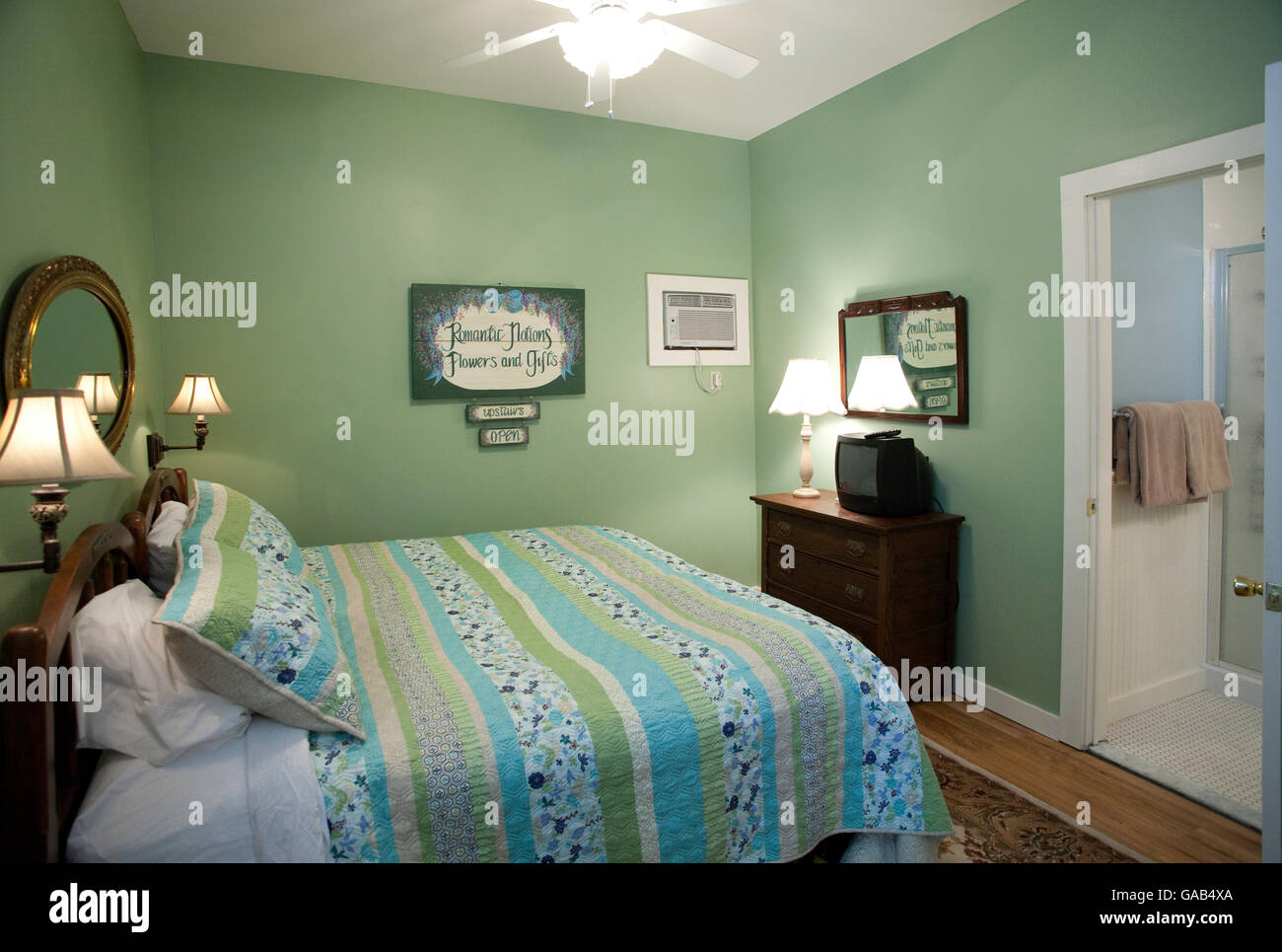 Efficiency Apartment Interior, USA Stock Photo - Alamy